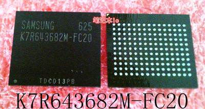 K7R643682M-FC20    K7R643682M   BGA封装     新的