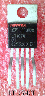 LT1074CT     LT1074     TO-220-5封装     新的