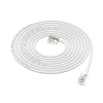 电话线4芯多股纯铜座机电话跳线