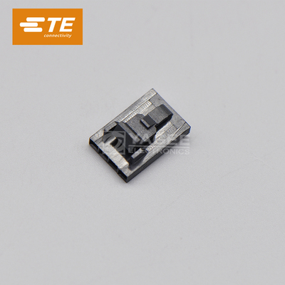 104257-3 Tyco/TE/AMP 泰科安普连接器 黑色 4位 2.54mm 现货