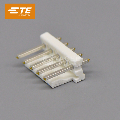 640445-5 TE/泰科工业家用连接器针座5P 3.96MM 1ROW镀锡 现货
