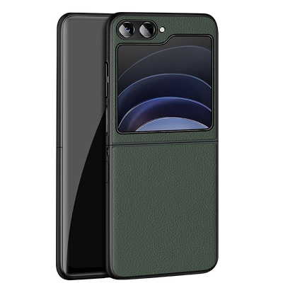 适用三星zflip5手机壳flip6折叠samsung真皮galaxy磁吸galaxyzflip6超薄filp5新款z5男zlip6保护套zfilp男士z