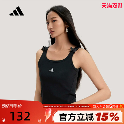 adidas阿迪达斯舞蹈内衣修身吊带女运动DANCE TANK TOP背心KS5318
