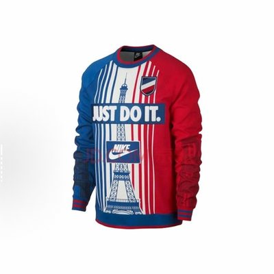 Nike 男款城市版美式多色运动休闲拼接卫衣AR1988-477 AR1993-410