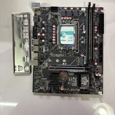 精英H610M-D4H主板A1700接口支持12/1