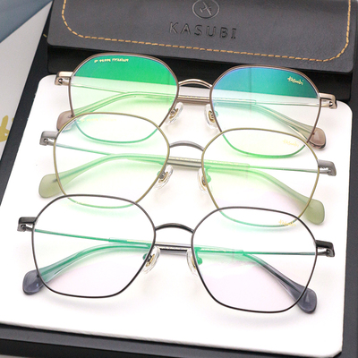 KASUBI卡苏比近视眼镜框男女时尚简约潮款全框镜架配防蓝光 17475