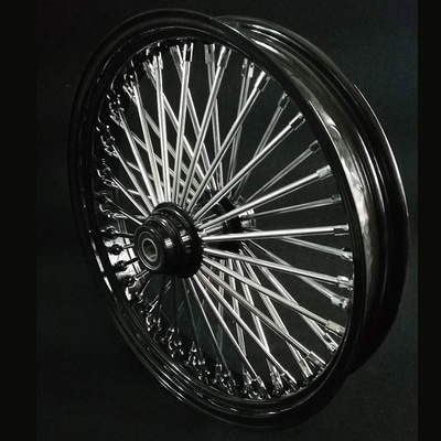 哈雷改装chopper粗细进口轮圈