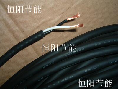 5.8日本进口TEIKOKU 2芯0.5平方电缆线电源控制线拖链耐曲油柔性