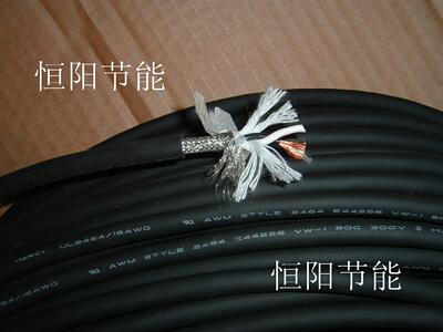 日本进口HANSHIN 2芯0.85平方双绞方屏蔽线2x1电源线耐曲拖链柔性