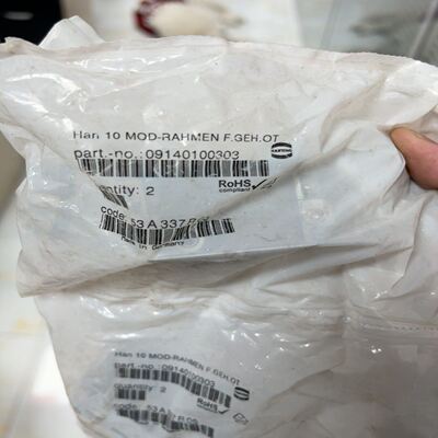 HARTING连接器09140100303重载框架，5个
