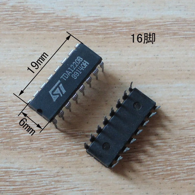 集成电路TA7640 MC1413P BA1320 UPC1507C KA2261 CD22103 16脚