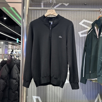 不退换全韩百货LACOSTESPORT韩国代购25冬男卫衣AH807E-55N 5K24