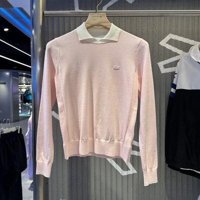 不退换全韩 LACOSTESPORT 韩国代购2025秋 针织衫AF814E-55N 5H28