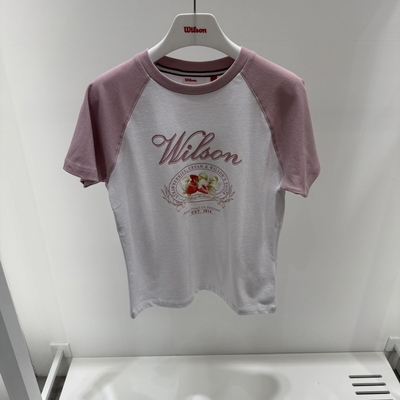 不退换 WILSON 韩国代购 2026夏 女T恤 W262002NTS64 6F12
