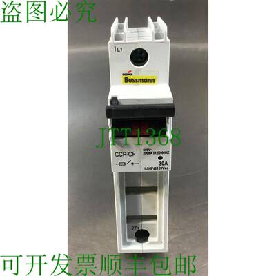 原装供应Cooper Bussmann CCP-1-30CF 开关 30A 600VAC Loc.4A