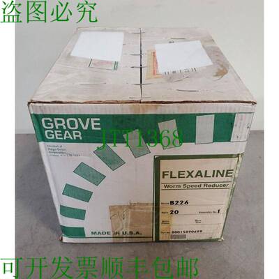 原装供应GROVE AR B226 20:1 RATIO WORM 速度降低器。 4F-34