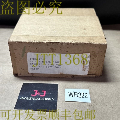 原装供应- Weksler 12-Z 规格 3-1/2 英寸脸 10/30 英寸 HG VAC 1