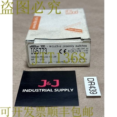原装供应开箱- IFM Efector IG5773 感应传感器 IGA2005-FRKG/US-