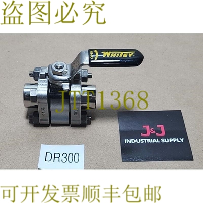 原装供应新 Whitey SS-62TF4 不锈钢球阀 1/4 英寸 2200Psi TFE