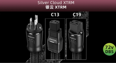 美国 audioquest 线圣 AQ Silver Clould 银云 XTRM 全频版电源线