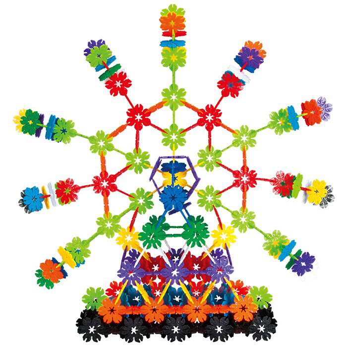 潜力树叶雪花片 积木 少儿智力器具 幼儿园智力儿童玩具