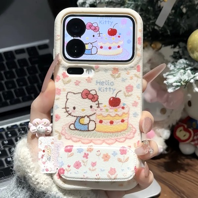 花花蛋糕猫手机壳适用于多型号