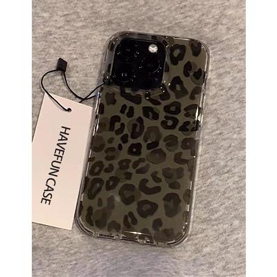 墨绿豹纹手机壳适用于多型号