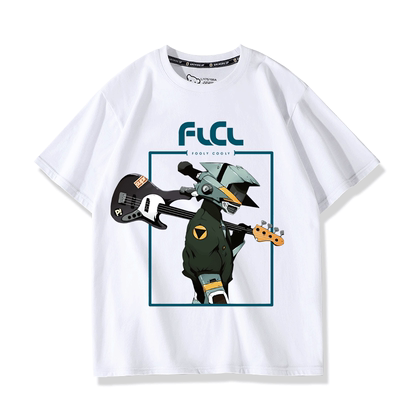 FLCL特别的她动漫周边t恤衫