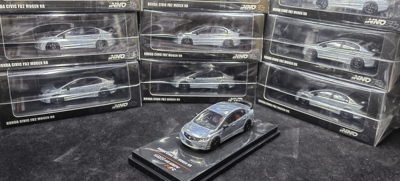 inno FD2 Mugen RR 1/64 本田思域TYPE R合金模型车 raw版 绝版