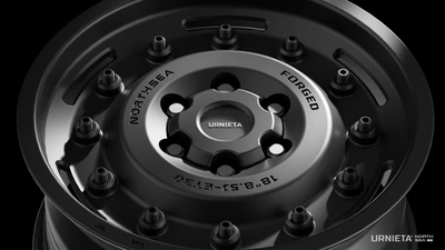 URNIETA轮毂钢圈18寸内防脱圈锻造轮毂适合霸道LC250/LC300轮毂