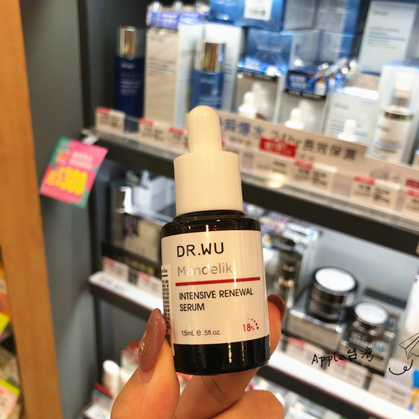 台湾正品 DR.WU杏仁酸达尔肤亮白焕肤精华18%去粉刺闭口痘印15ml_虎窝淘