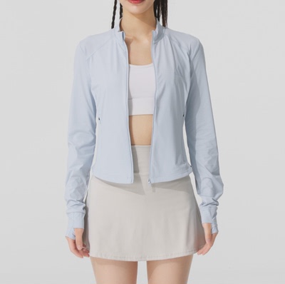 Adidas女子夏季户外修身夹克外套