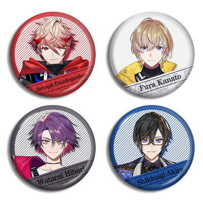 彩虹社徽章吧唧周边现货