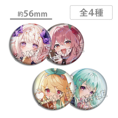 彩虹社情人节徽章吧唧现货