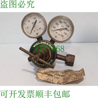 原装供应Weldmark 350-125-540-06 3000PSI 氧气调节器 -  -
