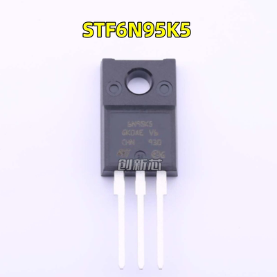 STF6N95K5 6N95K5 直插TO220F N沟道 950V 9A MOS效应管 原装进口