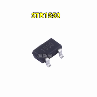 STR1550 丝印1550 贴片SOT-23 1A 500V NPN晶体管三极管 原装正品
