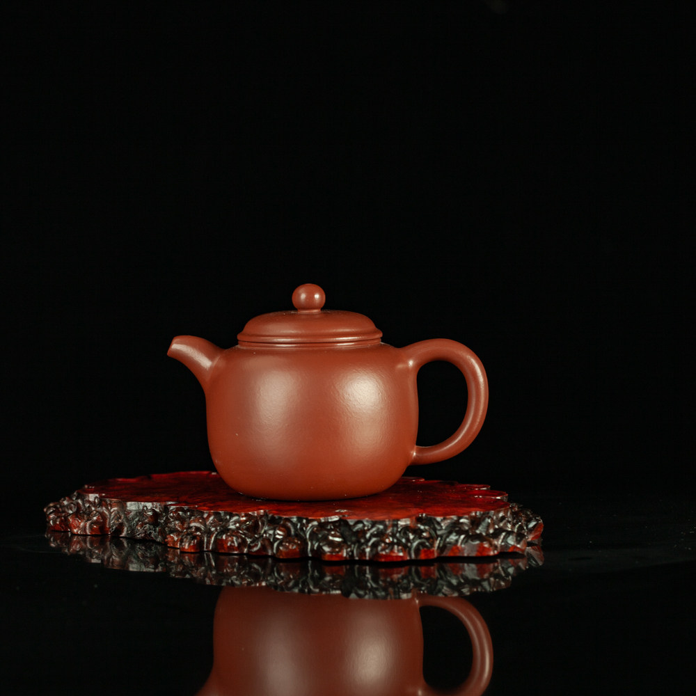 紫砂茶壶圆形功夫茶具套装陶瓷泡茶壶茶杯茶盘茶道配件匏樽壶200C