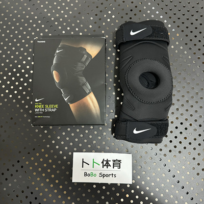 耐克Nike Pro Open男子篮球运动训练保护膝盖护套护具DA7069-010