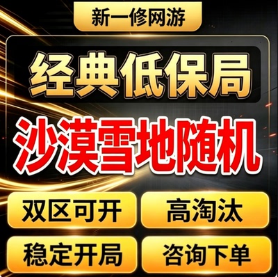 【特价】和平精英人机经典低保人机房安全上分刷KD淘汰分