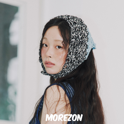 MOREZON【MISU A BARBE WAVE BANDANA】25SS潮人时尚针织波浪头巾