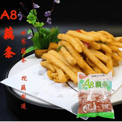 挖藕洪湖藕条1kg*6包油炸小吃