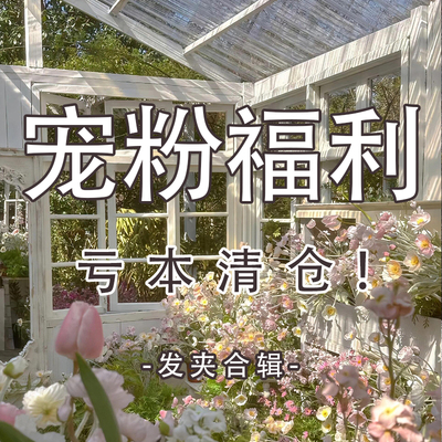 清仓福利！特价宠粉发饰合集