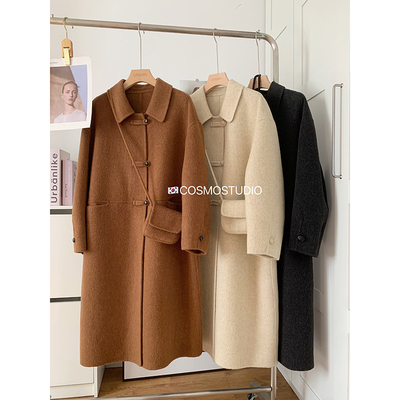 韩国东大门气质羊绒大衣