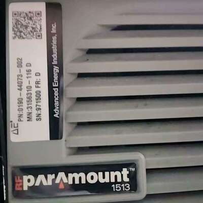 议价-AE Paramount射频电源-可维修