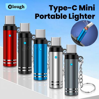 Type C Mobile Phone Cigarette Lighter Air Blowing Cigarette