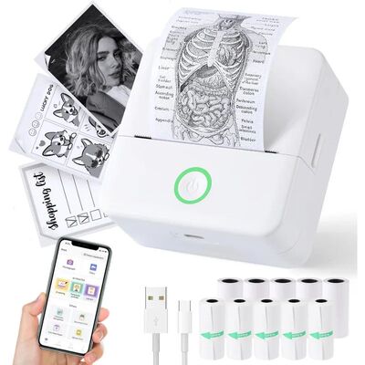 Thermal  Printer, Portable Inkless Sticker Maker,Bluetooth F