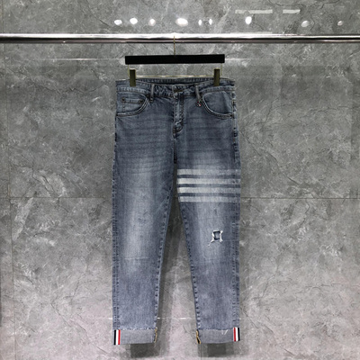 清仓特惠！TB牛仔裤男高端四条杠