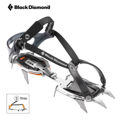 进口美国黑钻BD户外绑式登山冰爪