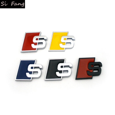 奥迪改装车尾标志